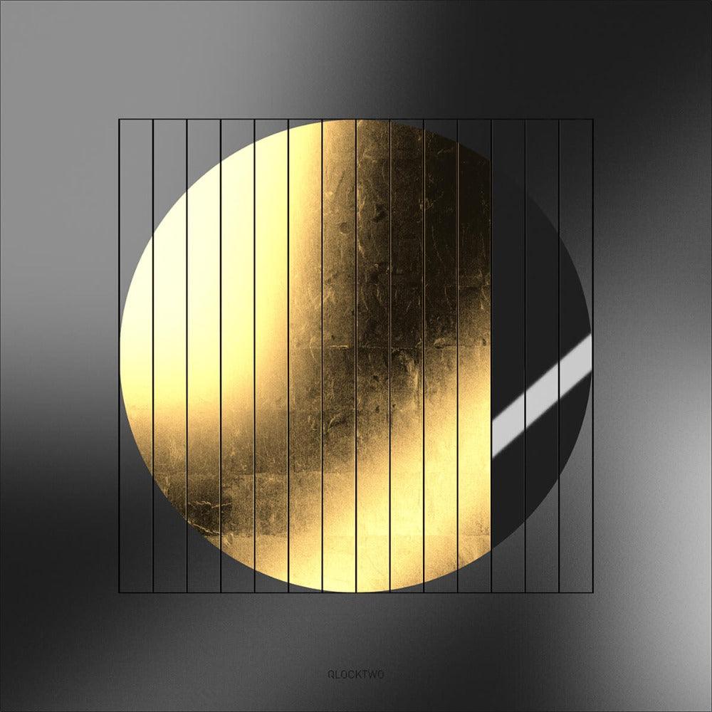 MOON NIGHTFALL wall clock by Qlocktwo | Homestorys