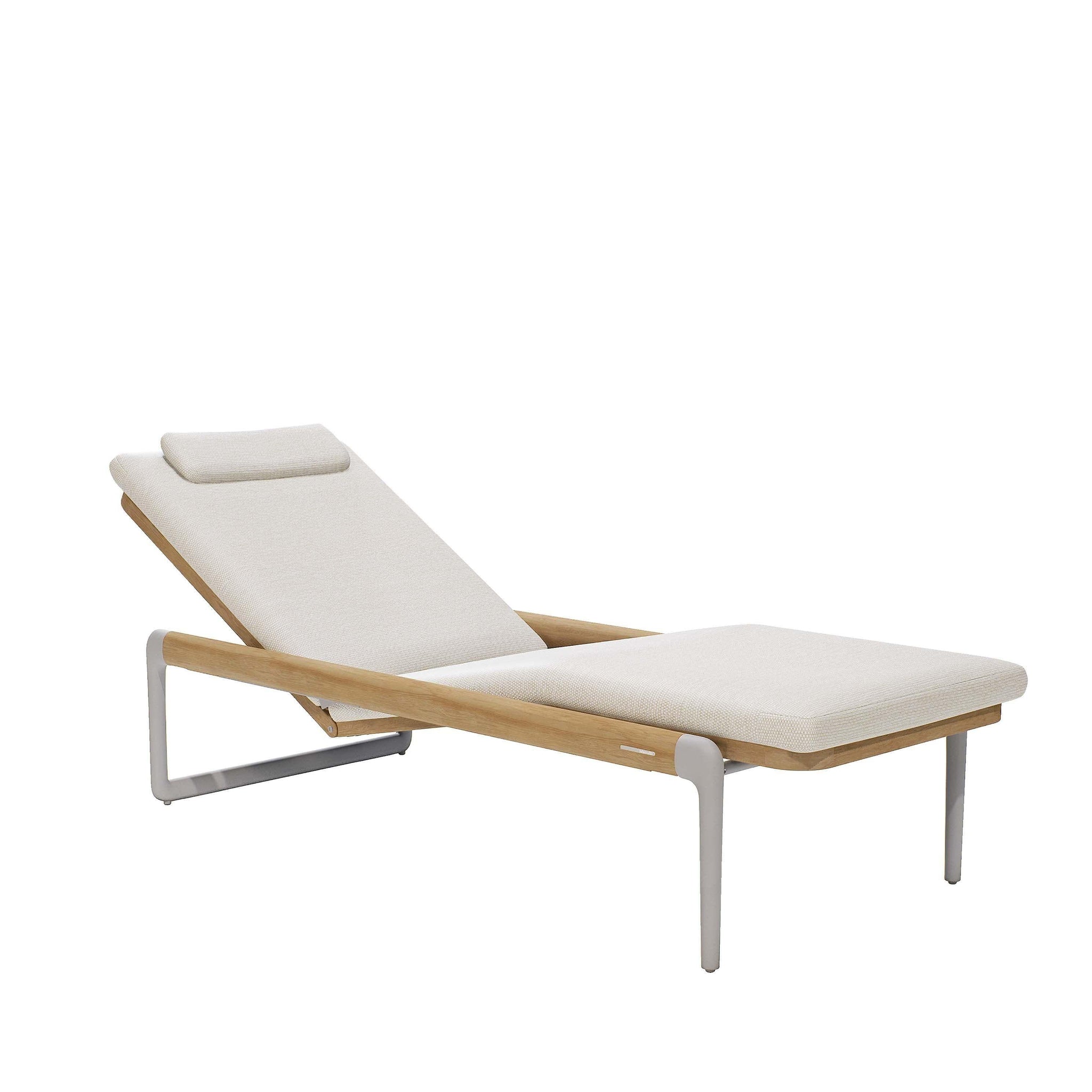 Garden lounger Flows - Flint - Textiles